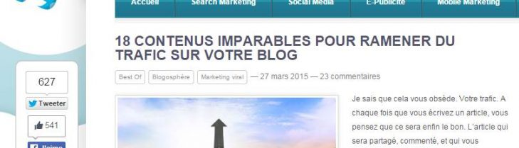 Les 13 techniques pour écrire un article de blog inoubliable