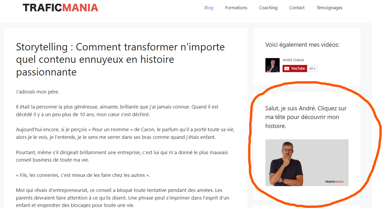 Comment écrire une page à propos : structure à recopier - Trafic Mania